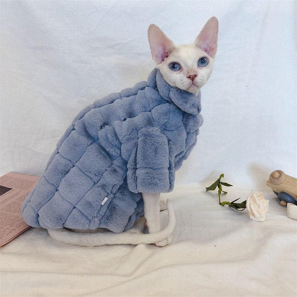 Paw Portal Cat Fur Coat Cat Outfit – MeanYou